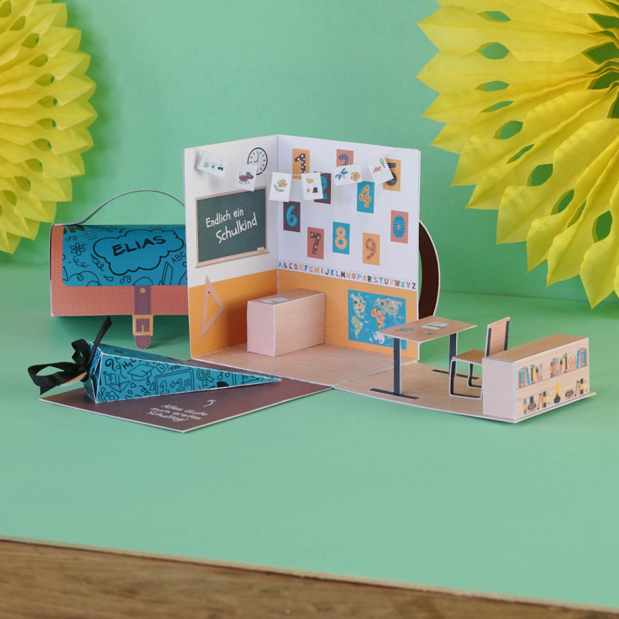 mini-presents | DIY Geldgeschenk zur Einschulung | Schenke glückliche Momente! Originelle DIY ...